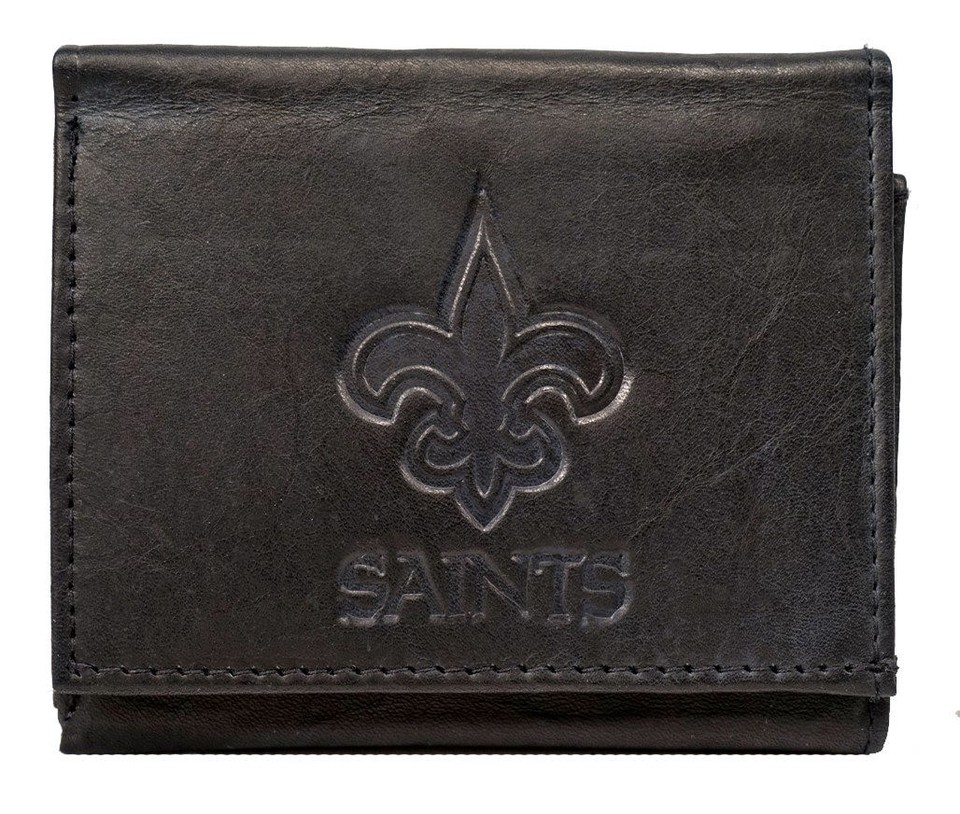 Brand New NFL Team Black Tri-Fold Leather Wallet / Pick Your Favorite ...