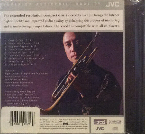 Tiger Okoshi - Color Of Soil JVC XRCD2 693692020724| eBay