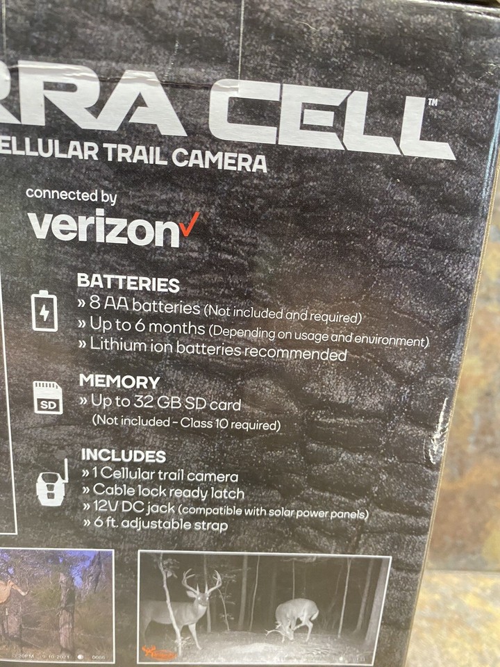 Wildgame Innovations #WGI-TERAWVZ Terra Wireless Verizon Cellular Trail ...