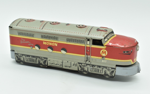 Marx - O TRAIN MONON 81F LOCOMOTIVE ENGINE, Hoosier Line, Diesel ...