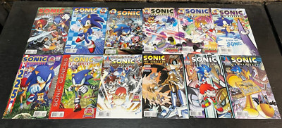 Sonic The Hedgehog, Lot of 12 Issues, 225, 228, 230-233, 238, 239, 241 ...