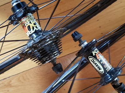 Mavic Ksyrium Equipe Wheelset + Maxxis 35mm CX Tires, 700c road bike ...