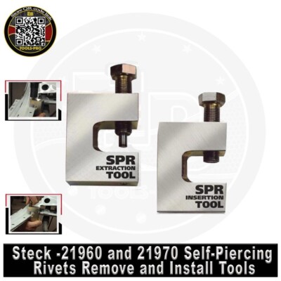 Steck -21960 and 21970 Self-Piercing Rivets Remove and Install Tools | eBay