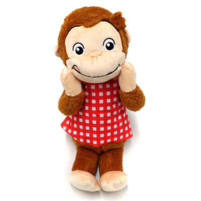 Curious George cute monkey Plush Stuffed zealous toy Collection happy W ...