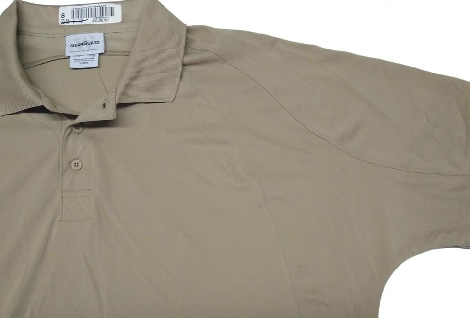 Used Polo Shirts Uniform Work Shirts Aramark WearGuard Light Weight ...