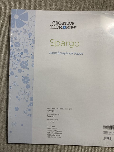 Creative Memories 12x12 Spargo Pages Scrapbook Album for sale online | eBay