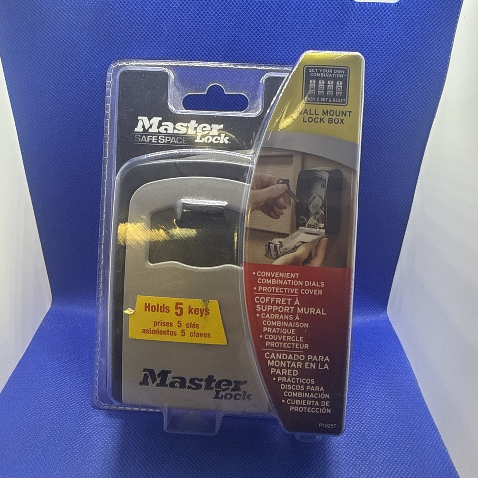 Master Lock Key Lock Box, Outdoor Lock Box for House Keys, Key Safe ...