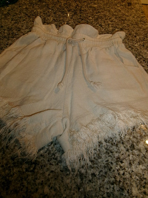 BLANKNYC Women's Shorts Cut Offs XS Drawstring Waistband Beige-200008 ...