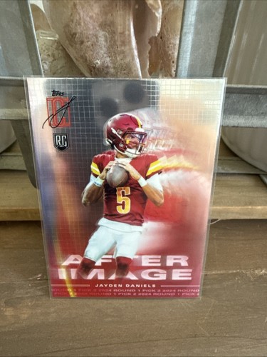 2024 TOPPS SIGNATURE CLASS JAYDEN DANIELS RC AFTER IMAGE - #AI-7 ...