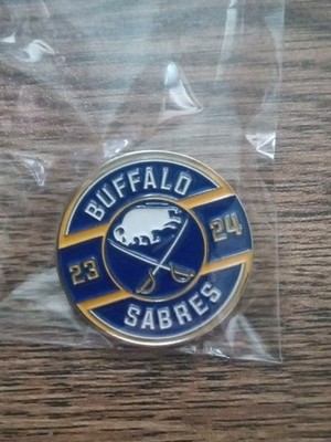 New NHL Hockey Team Buffalo Sabres Enamel Lapel Pin Season Tix Holder ...