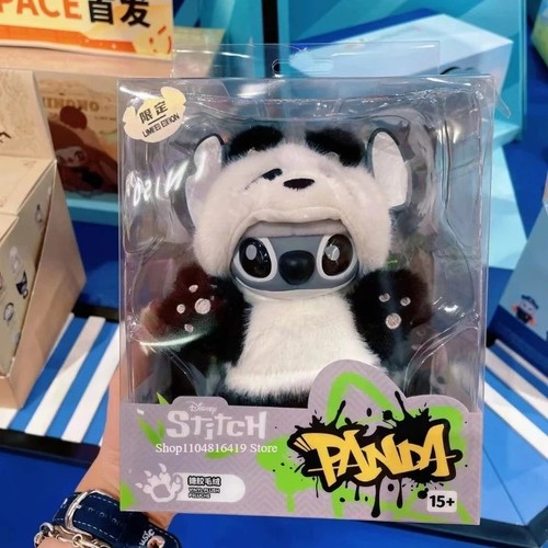 2025 Miniso Disney Stitch Panda Version Vinyl Figure Limited Chinese ...