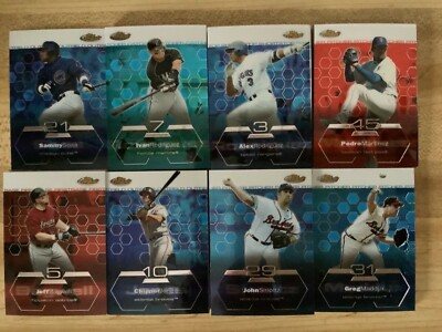 2003 Topps Finest Baseball Cards #1 -100 You U Pick Your Players $0.99 ...
