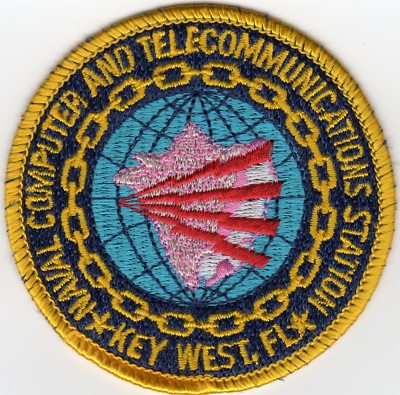 Nav Comp & Telecom Stat Key West, FL - BC Patch - US Navy Submarine ...