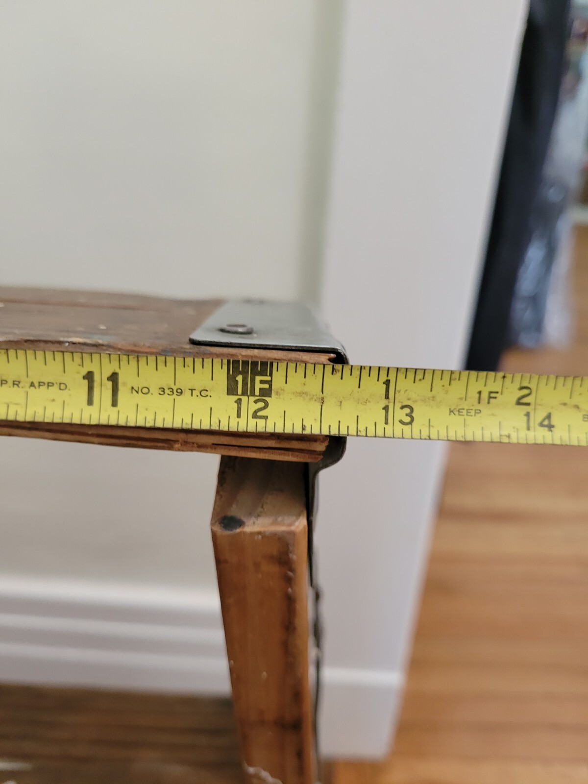 Werner Wooden 2 Foot Step Ladder Primitive Rustic Farmhouse USA Vintage ...