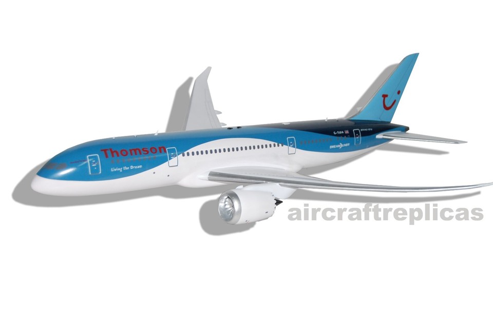 B787-8 Dreamliner Thomson Wood Airplane Model - BIG | eBay