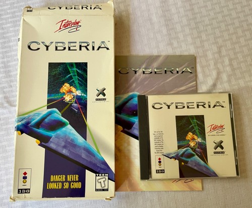Cyberia (3DO) Great Working Condition - Original Long Box, Case, Manual & Disc | eBay