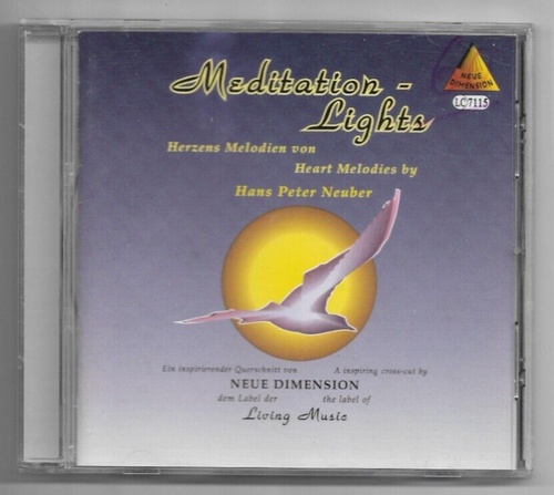 NEW AGE CD 🞴 MEDITATION LIGHTS by HANS PETER NEUBER (HERZENS NEUE ...
