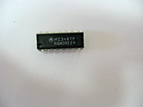 ci MC3487 P ~ ic MC3487P ~ Quadruple Differential Line Driver ~ 16-DIL ...