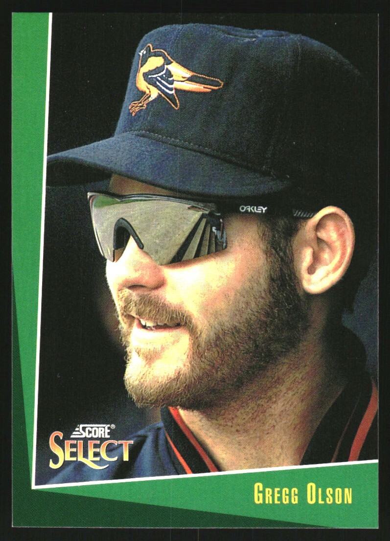 1993 Select Atlanta Braves Baseball Card #46 Greg Olson | eBay