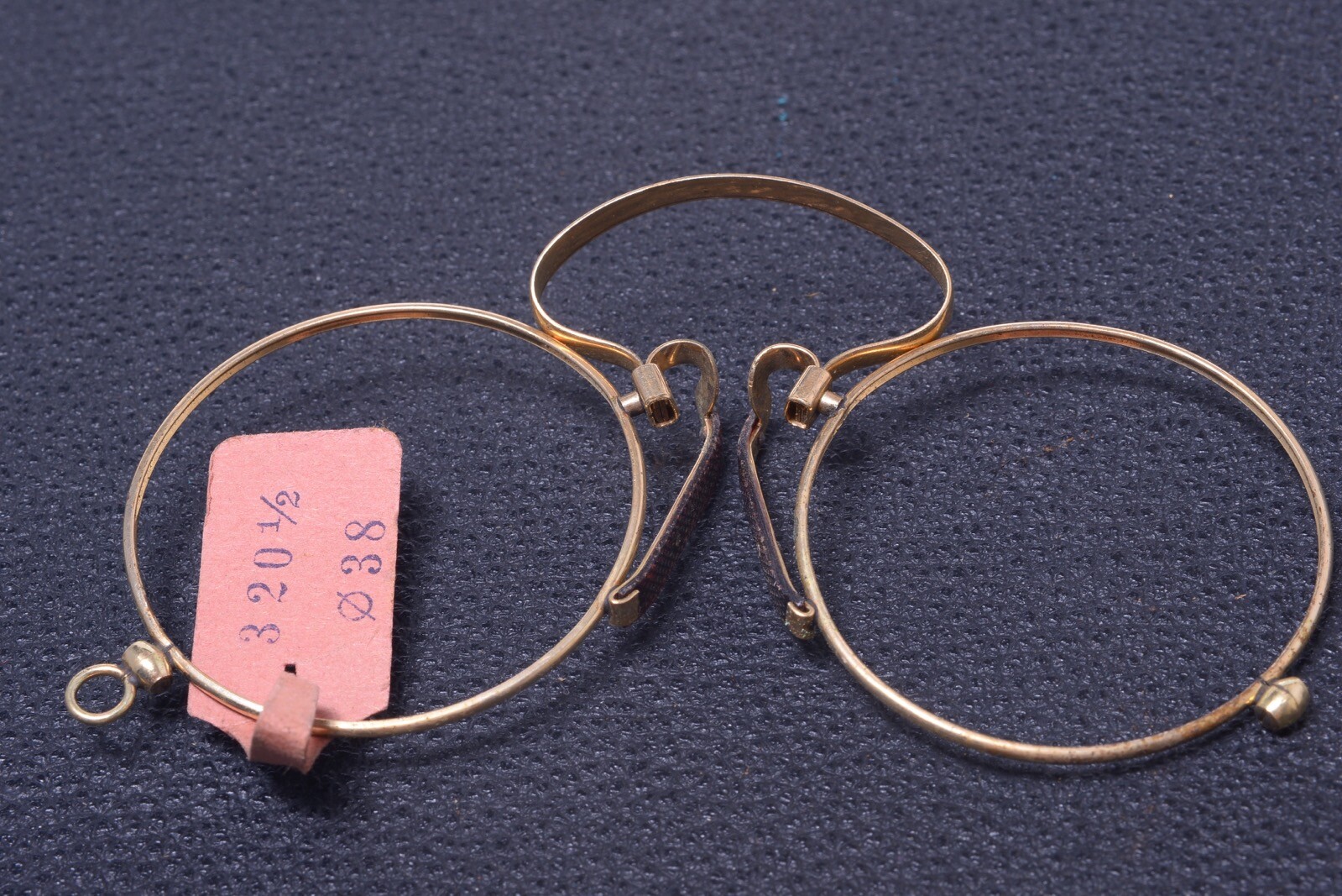 ANTIQUE PINCH, PINCE NEZ READING NOSE GLASSES *UNUS… - Gem