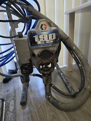 Graco 190 ES Professional Paint Sprayer. Works Great! | eBay