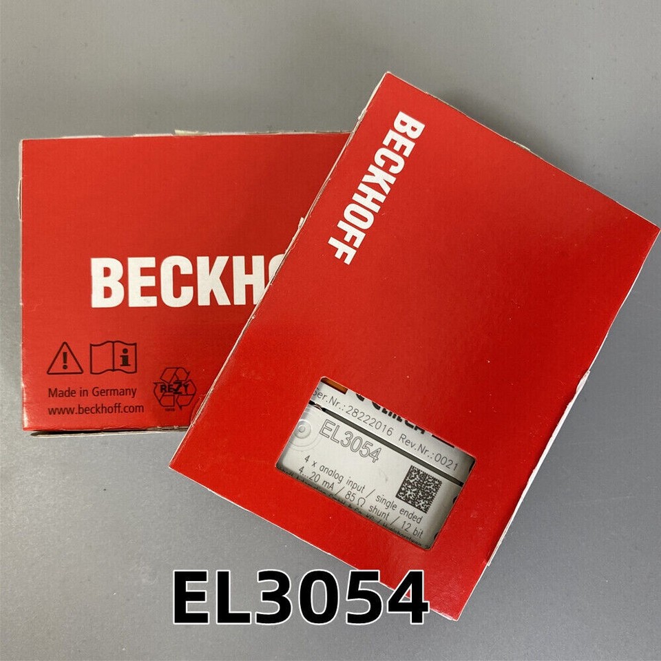 NEW IN BOX EL3054 Beckhoff PLC Module New Factory Sealed TX Stock Fast ...