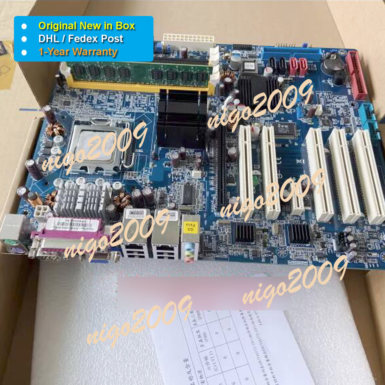 1pcs for Advantech Industrial Motherboard Aimb-763g2 Aimb-763g2-00a1e for sale online | eBay