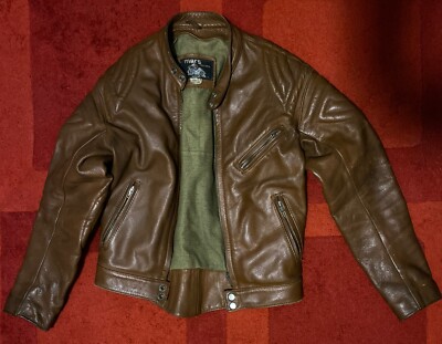 Vintage Mars Leather Motorbike Jacket, made in Melbourne, Aust, size 34 ...