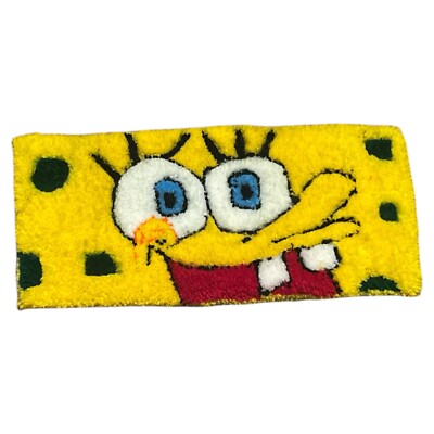 Spongebob Tufting Made Keyboard Mat. Made Out Of Yarn | eBay