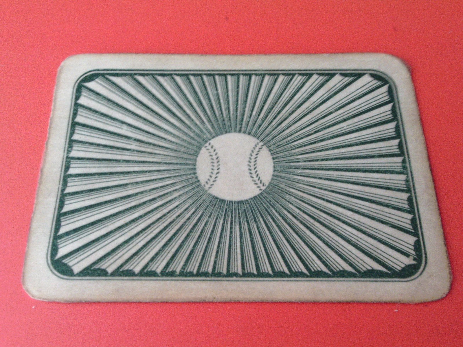 VERY RARE VINTAGE BASEBALL PLAYING CARD !! | eBay