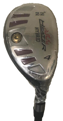 New Integra Heater #4 22 Degree Graphite Stiff Flex Hybrid Golf Club ...