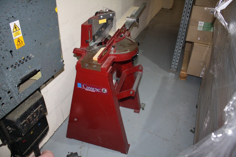 Guillotine Cassese CS55M Manual Foot Operated Chopper Mitre Guillotine ...