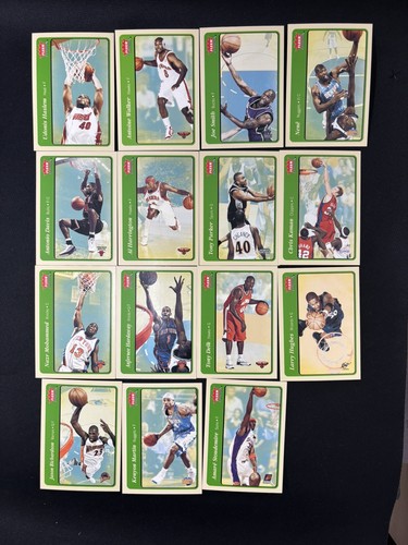 2004-05 Basketball Fleer Tradition Green Short Print Parallel Lot of 15 ...