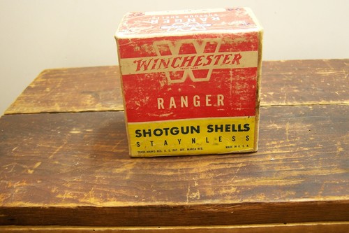 RARE 24ga WINCHESTER SHOTGUN SHOTSHELL AMMO SHELL BOX RANGER | eBay