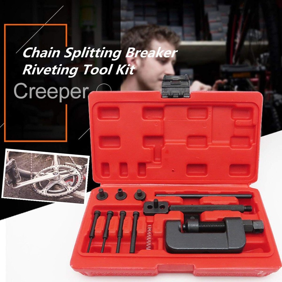 Motorcycle Bike Chain Breaker Link Splitter Riveter Riveting Repair ...
