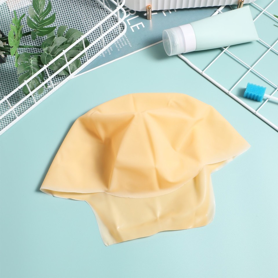 2pcs Makeup Latex Bald Caps - Bald Head Wig Theme Cosplay Hats - Latex ...