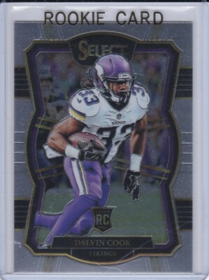 DALVIN COOK ROOKIE CARD Panini Select Premier Level RARE $$ RC ...
