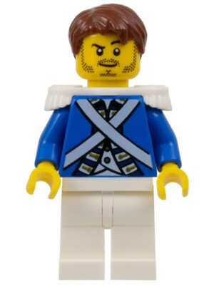 Lego Bluecoat Sergeant 2 70413 Imperial Soldiers Pirates III Minifigure ...