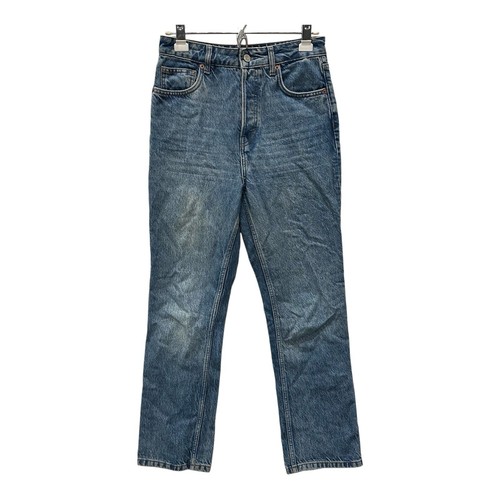 Reformation Cynthia High Rise Straight Jeans Women’s 28x28 Blue Button ...