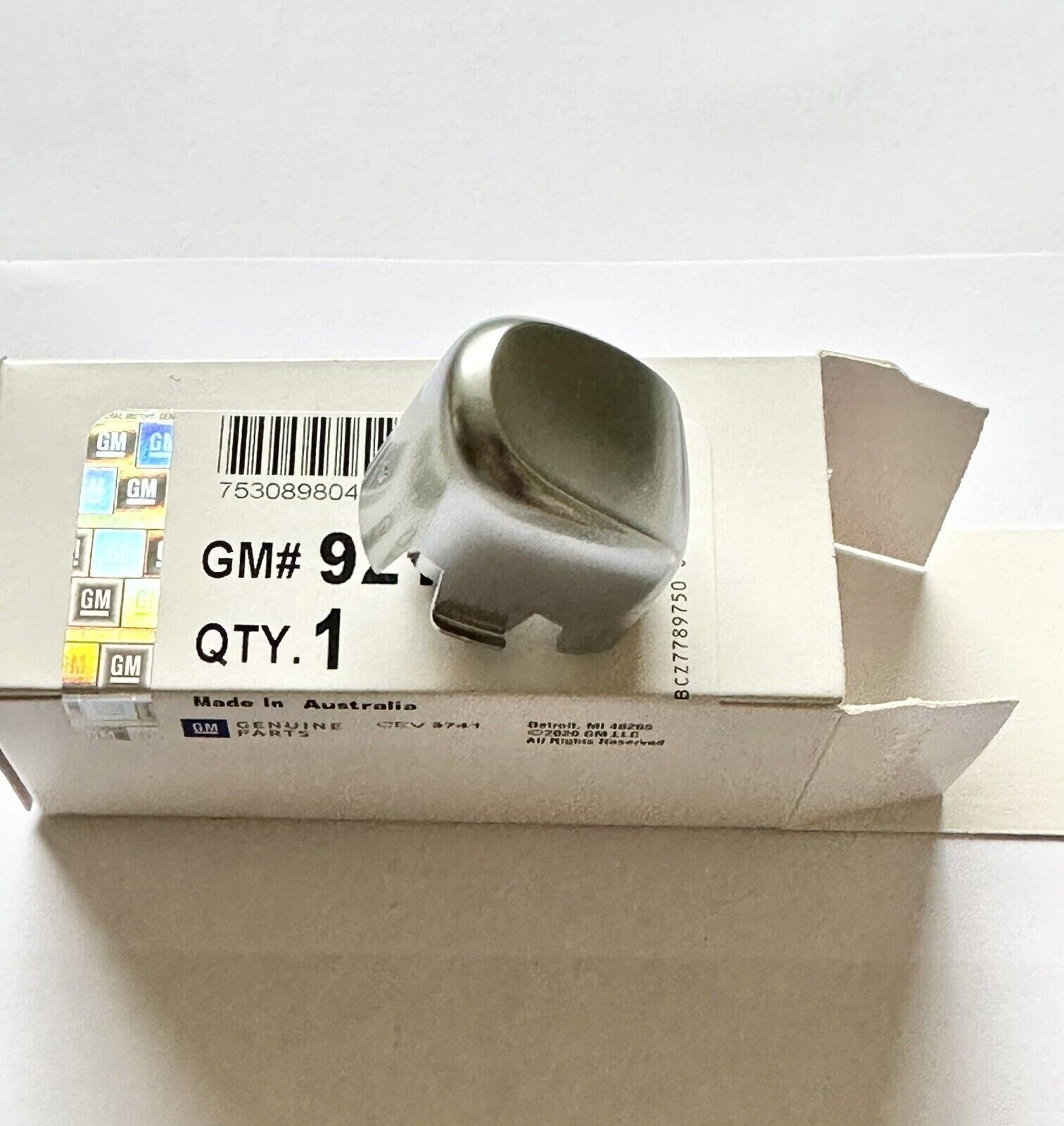 HSV VY VZ CLUBSPORT R8 SENATOR MALOO GTO AUTO SHIFTER BUTTON SATIN ...