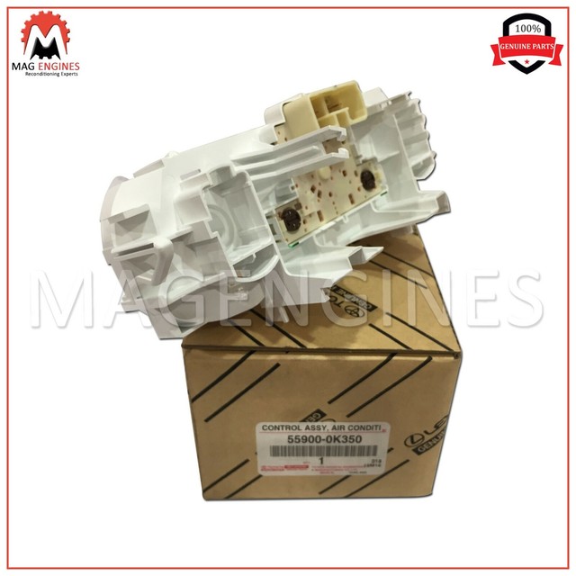Genuine Toyota 55900-0k350 Control ASSY Air Conditioner 559000K350 OEM ...