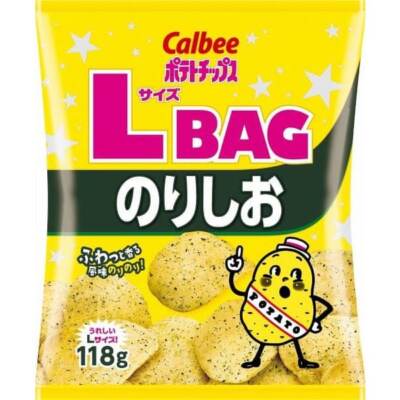Calbee Potato Chips L Size Bag Norishio 118g From Japan Bundle OK! | eBay