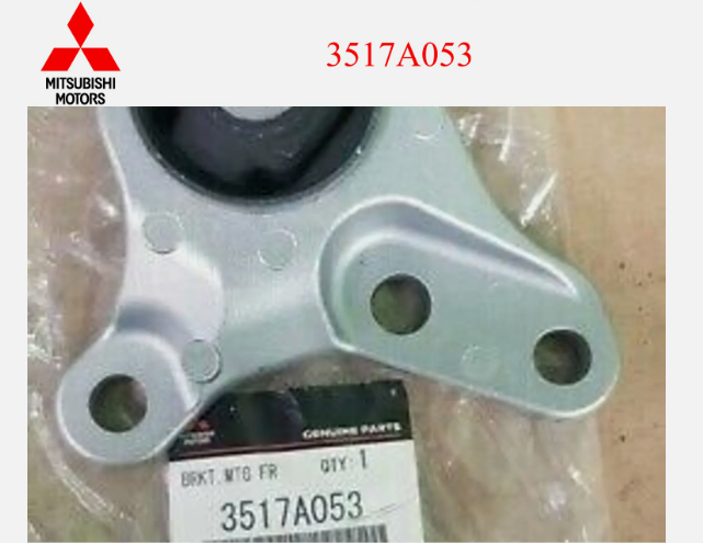 MITSUBISHI GENUINE OEM MOUNTING Rear Engine Mount Bracket Outlander ...