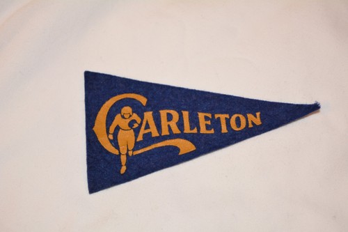 VTG Felt Mini Pennant NCAA Carleton College Knights 4 1/2" 1936-1938 | eBay