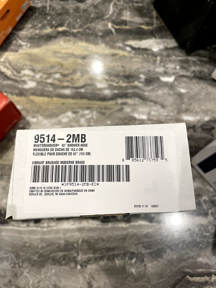 Kohler K-9514-2MB Mastershower Shower Hose 60" , Vibrant Brushed ...