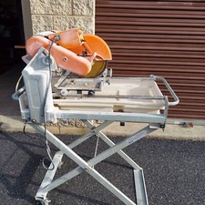 Chicago Electric 7 In. 1.5 HP Bridge Wet Cut Tile Saw With Stand for ...