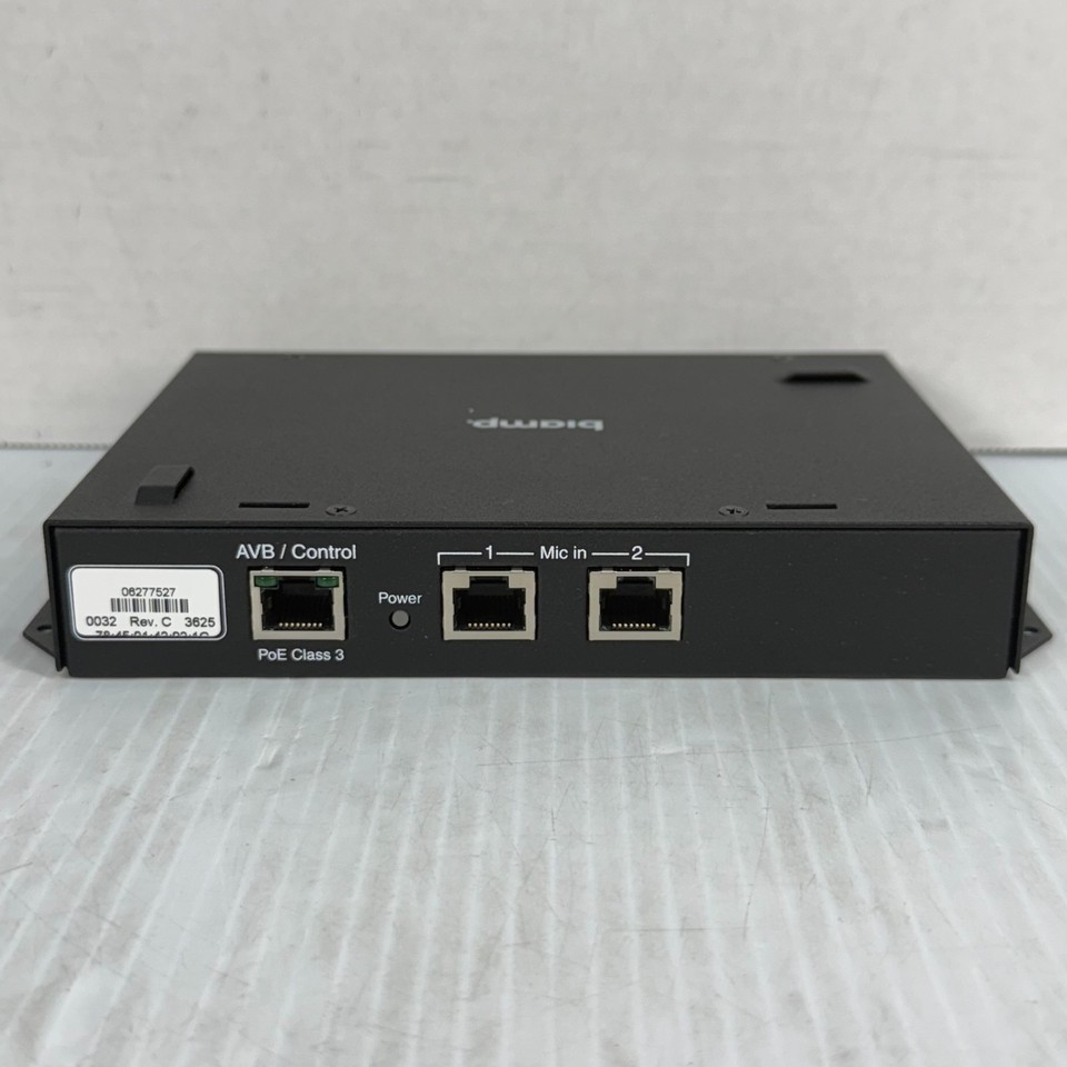 Biamp Parlé TCM-X AVB Interface Box w/ TCM-XEX Microphone OPEN BOX | eBay