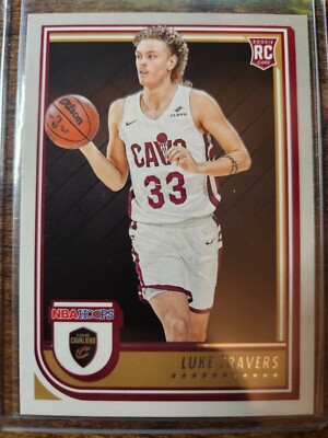 2022-23 NBA Hoops Luke Travers Rookie RC #272 Cleveland Cavaliers | eBay