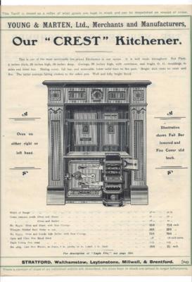 Vintage Architectural Advert Young and Marten Stratford Cast Kitchener ...