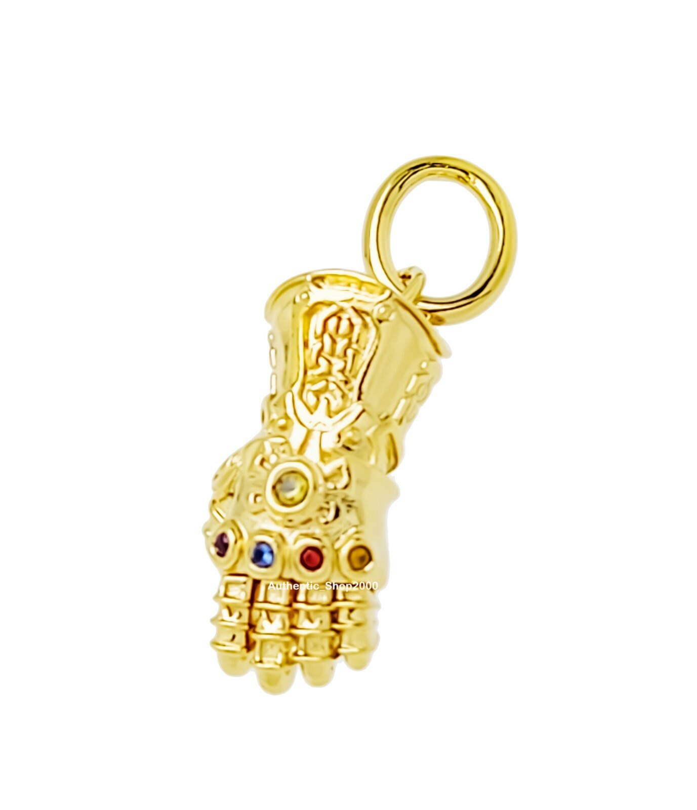 New Authentic PANDORA Gold Marvel The Avengers Infinity Gauntlet Charm ...